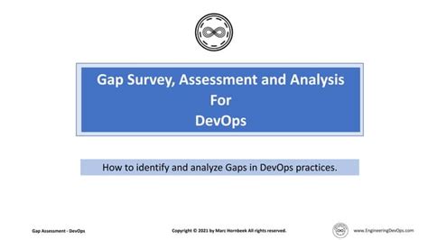 Gap Assessment For Devops Pdf
