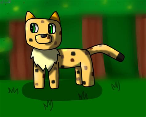 Mini Minecraft Ocelot