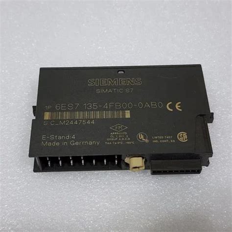 Abs Plastic 4g Siemens Simatic S7 6es7 135 4fb00 0ab0 Analog Input