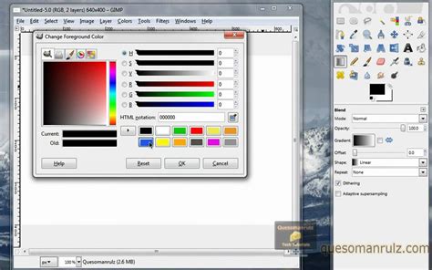 Create Awesome Text With Gimp Youtube