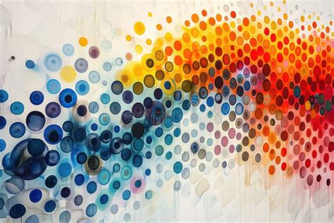 Abstract Dot Circle Design Minimalist Geometric Pattern For Modern Art And Graphic Design