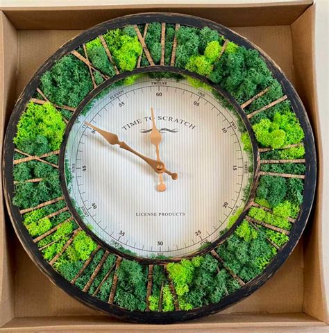 Часовници със скандинавски мъх гр Севлиево • Olx Bg