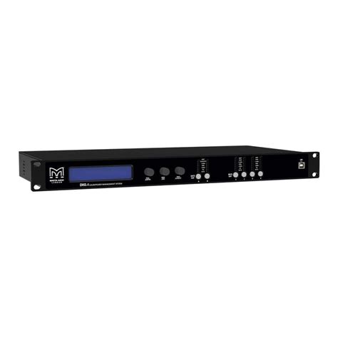 Martin Audio Dx04 Digital System Processor Mercury Av