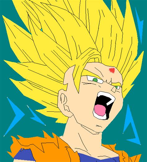 Pixilart Gohan Ssj2 By Imaanimaefan223