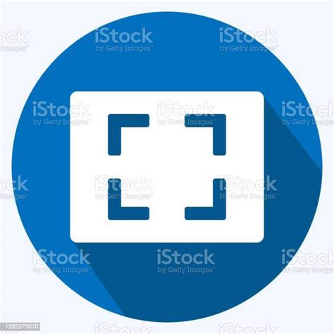 아이콘 종횡비 인포 그래픽 기호에 적합합니다 긴 그림자 스타일 편집 가능한 간단한 디자인 디자인 템플릿 벡터 간단한 기호 그림