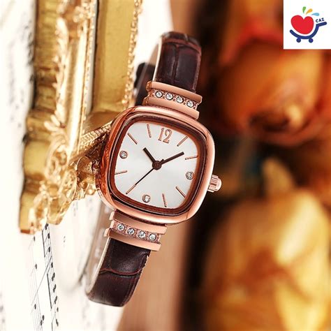 Small Square Watch Womens Retro Quartz Female Watch Shopz123