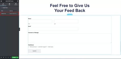 How To Create A Contact Form In Wordpress ElementsReady