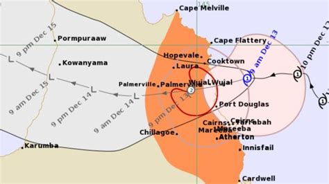 Cyclone Jasper Safety Guide Forecast Bom Track Map And Road Closures The Courier Mail