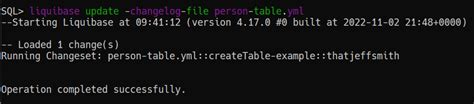 How To Use JSON XML YAML Liquibase ChangeSets In SQLcl