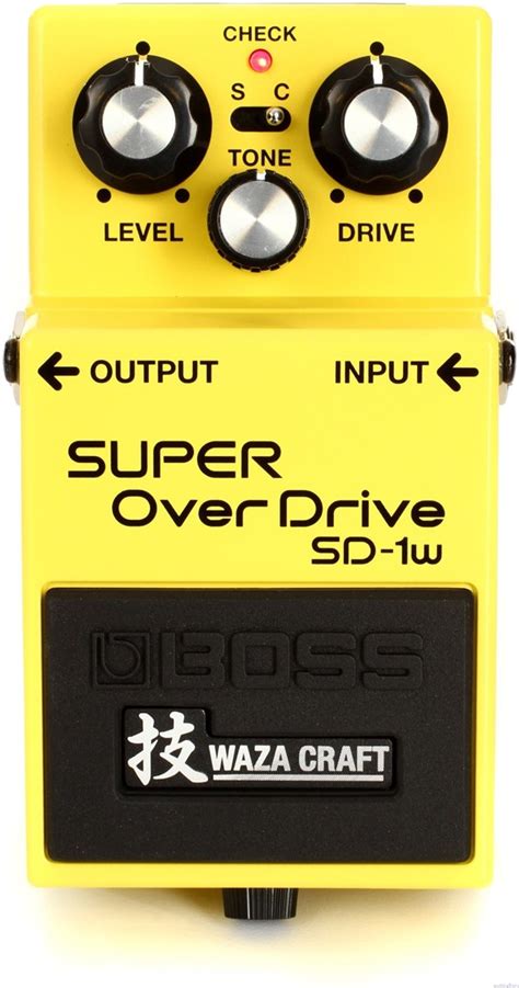 Audiopro Boss Sd1 W Super Overdrive Waza Craft Special Edtion