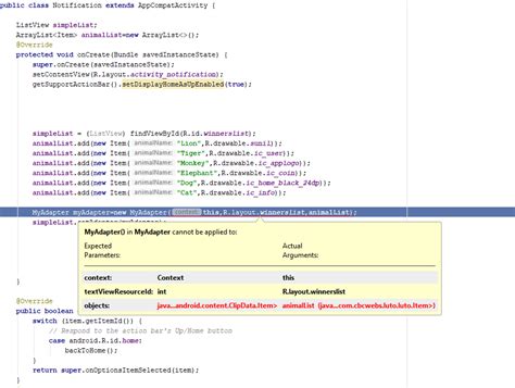 Java Android Custom List View And Adapter Not Working Stack Overflow