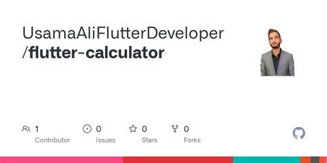Github Usamaaliflutterdeveloperflutter Calculator