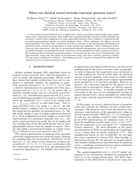 Quantum Vs Classical Pdf Quantum Entanglement Quantum Computing