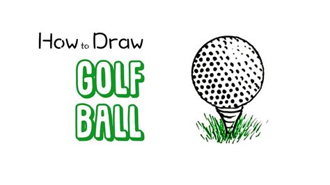 How To Draw A Golf Ball With A Driver At Georgia Farber Blog
