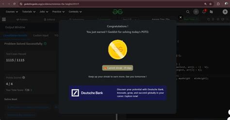 Ragul R On Linkedin Geekstreak2024 Geeksforgeeks Gfgpotd Problemsolving Consistency