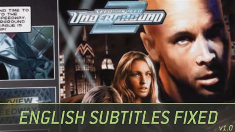 Nfsmods Nfsu2 English Subtitles Fixed
