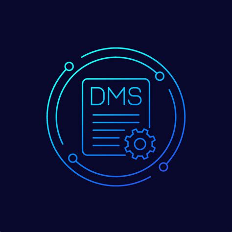 Dms Icon Document Management System Linear Design 33712758 Vector Art At Vecteezy