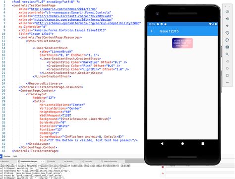 Bug Button Disappears When Setting Cornerradius · Issue 12315 · Xamarinxamarinforms · Github