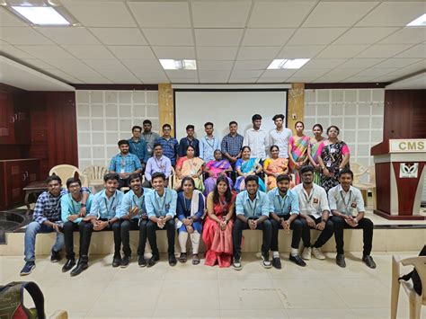 Department Of Computer Science CMS College Of Science And Commerce