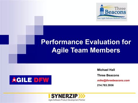 Performance Evaluation In Agile Ppt
