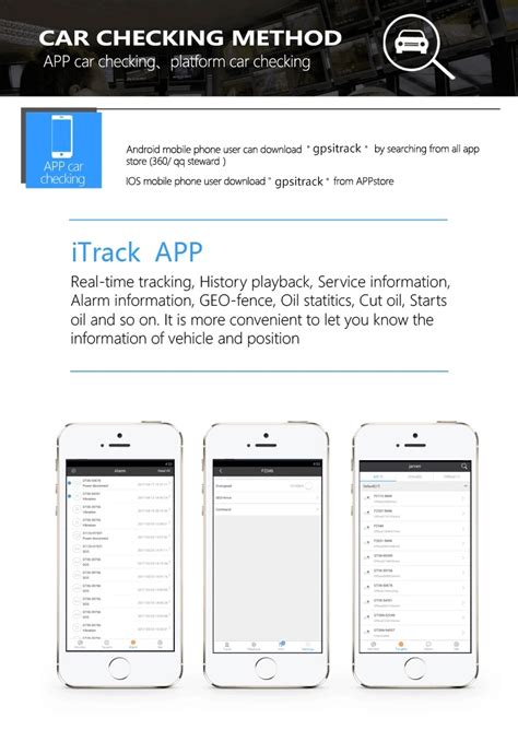 Gps Tracking Software Platform And App Itrack Suits For Most Gps