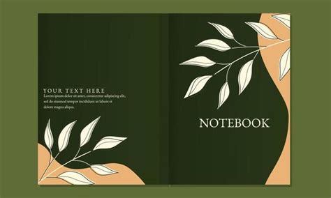 Notebook Cover Vector Art Icons And Graphics For Free Download