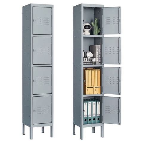Miiiko 4 Tier Metal Locker Steel Employees Lockers Philippines Ubuy