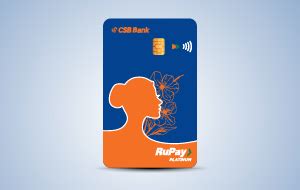 Women Debit Card CSB Bank