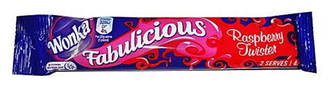 Wonka Fabulicious Raspberry Twister Australian Candy Uk