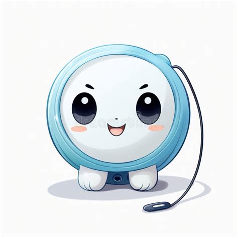 Basic Mini Yoyo Isolated On White Background Ai Generated Stock Illustration Illustration Of