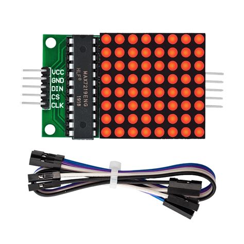 Matriz De Leds 8x8 Max7219 Tecneu