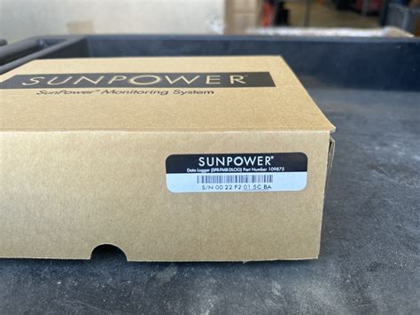 Sunpower Monitoring System Data Logger Spr Pmr Dlog Sistema De Sunpower Monitoring System Data Logger Spr Pmr Dlog Sistema De