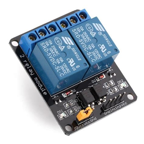 2 Channel 5V Relay Module Oku Electronicss