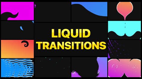 Liquid Transitions After Effects Download Rapid 33911789 Videohive