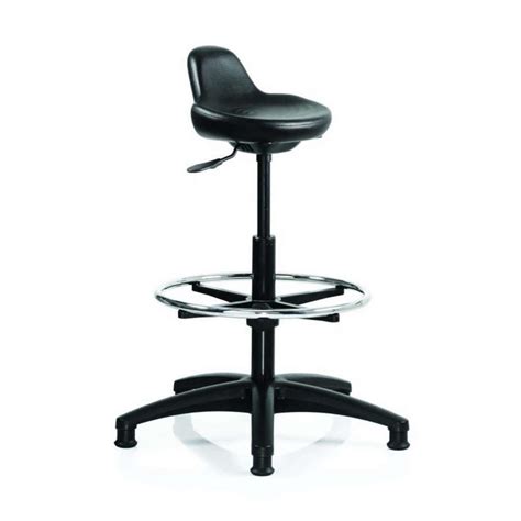 Derry Polyurethane Stool With Foot Ring Industrial Seating 5 Year