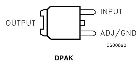 Ld1086 Dpak Pin Configuration Stmicroelectronics Community