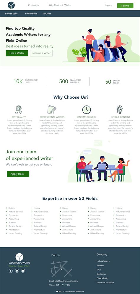 design responsive and interactive website frontend by tulah24 fiverr