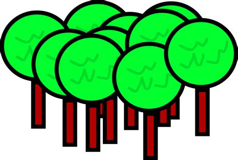 林 树木 树 免费矢量图形pixabay Pixabay