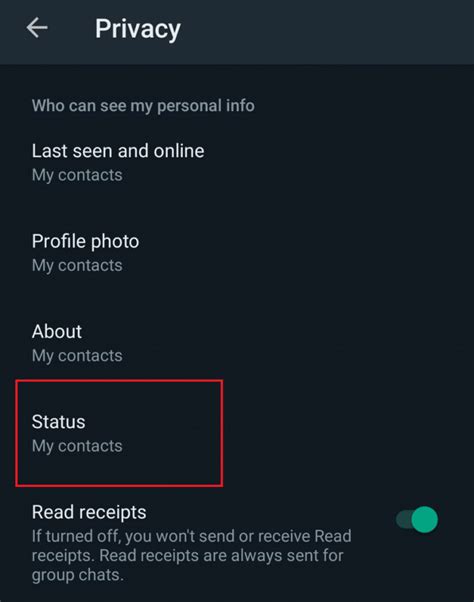How To Hide Your WhatsApp Status From Specific Contacts TechCult