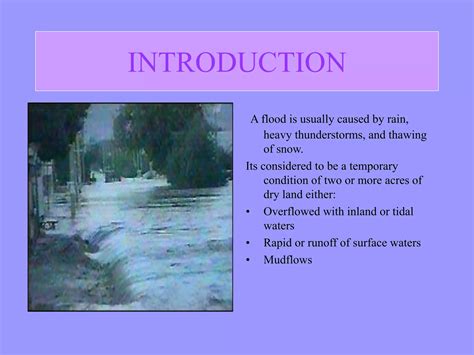 Flood Ppt