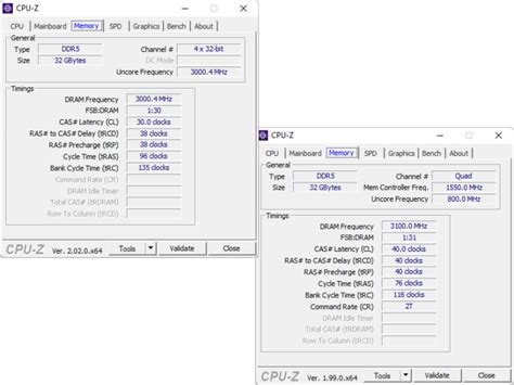 Ddr5 6200 C40 Vs 6000 C30 A Quick Take On Timings