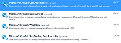 dynamics crm 365 v9 developer guide sdk downloader
