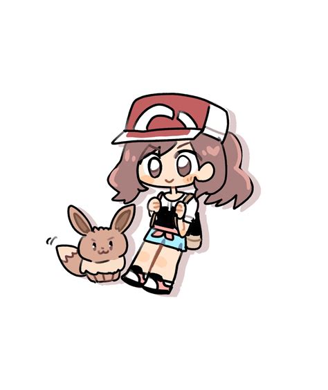 Eevee And Elaine Pokemon And More Drawn By Han Danbooru