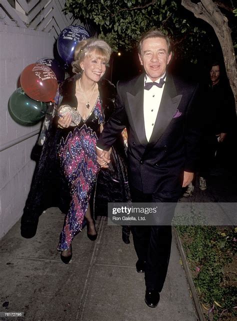 Actress Barbara Eden And Husband Jon Eicholtz Attend The New Years