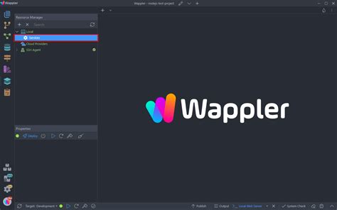 Wappler Documentation Using A Single Local Database Server For All Your Projects