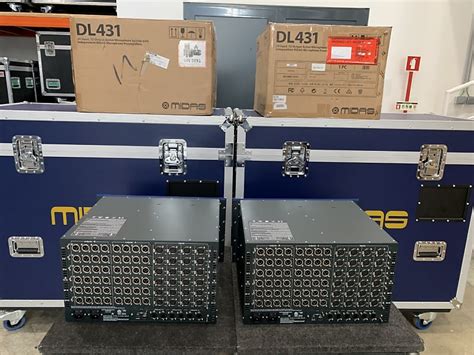 Midas DL431 24 I 72 O Active Mic Splitter New Standard Reverb