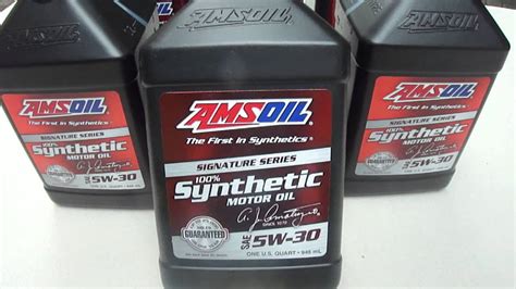Performance Test on AMSOIL Signature Series 5W-30 Synthetic Motor Oil