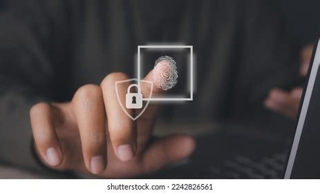 Fingerprint Scan Biometric Input Device Stock Photos 38 Images Shutterstock