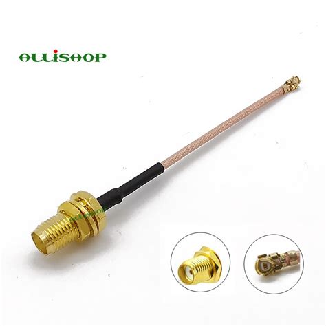 RF IPX U FL kapcsoló SMA Női Pigtail kábel PCI WiFi kártya vezeték nélküli router Antenna WiFi