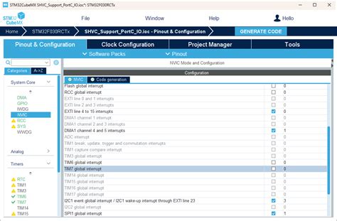 Solved Rm0360 And Stm32f030xch Tim7 Irq Discrepancy Stmicroelectronics Community